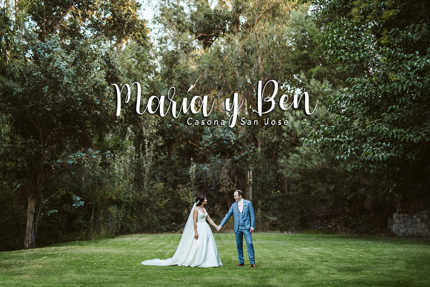 Matrimonio en Casona San José - María y Ben - Cajón del Maipo